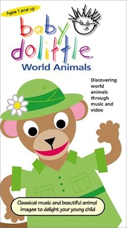 Amazon.com: Baby Dolittle - World Animals [VHS]: Clark,Julie Aigner ...