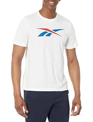 Reebok Vector Logo Reebok Vector Outline Raised Logo Men's T Shirt