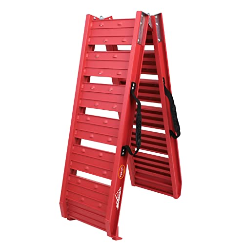 Ruedamann Car Ramps with 72 Inch L × 11.6 Inch W Aluminum Loading Ramp ...