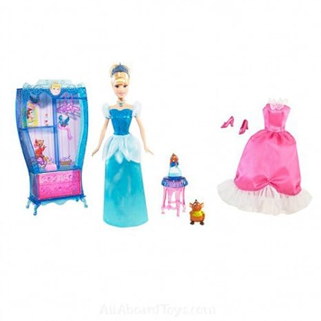 Mattel Disney Princess Cinderella Dressing Room: Amazon.co.uk: Toys & Games