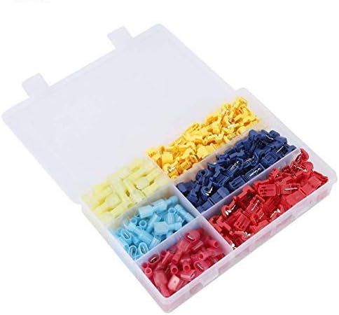 240Pcs/set T-Type Quick Splice Electrical Wire Terminals Cable Wire ...