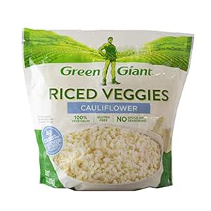 Green Giant Riced Veggies Cauliflower, 10 oz (Frozen): Amazon.com ...