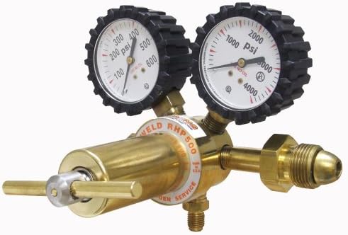 Uniweld RHP500 Nitrogen Regulator with 0-500 PSI Delivery Pressure ...
