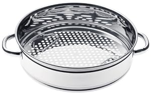 Amazon.com: Scanpan Stainless-Steel 10-Inch Steamer Insert: Steamer ...