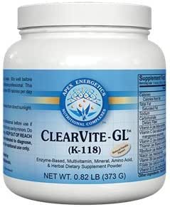 Amazon.com: Apex Energetics ClearVite-GL Natural Vanilla Flavor (K118 ...