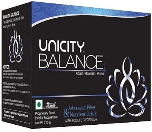 Unicity UNICITY Balance , Advanced Fiber and Nutrient Drink 30 Sachets ...