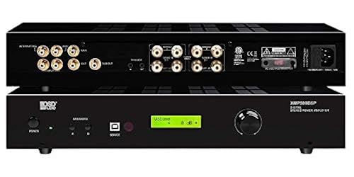 OSD Audio XMP500DSP 250 x 2 Class D Digital Stereo Power Amplifier with ...
