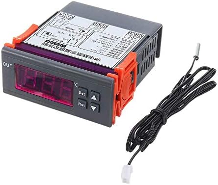 DC12/DC24V/AC220V Embedded Digital Thermostat Refrigerator Cabinet Industrial Tool Special ...