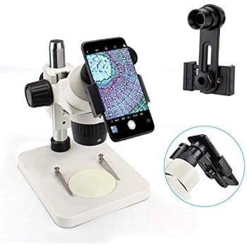 Amazon.com: 2019 New Version Microscope Lens Adapter, Microscope ...