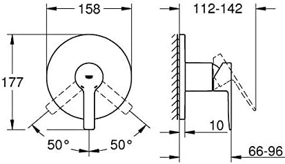 Grohe Linear 24063DC1 Single-Lever Shower Mixer Tap Supersteel – BigaMart