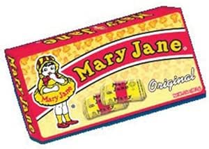 Amazon.com : Mary Jane Original 3.5oz Theater Candy : Taffy Candy ...
