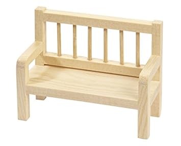 Mini bench about 8 cm: Amazon.co.uk: Kitchen & Home