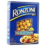 Amazon.com : Ronzoni Large Shells Non GMO 16 Oz. Pack Of 3. : Grocery ...