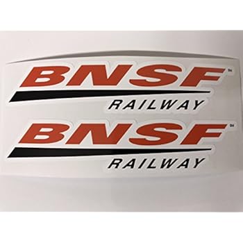 Amazon.com: 2 BNSF Railway Decals by SBDdecals.com: Automotive