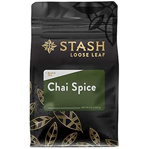 Amazon.com : Stash Tea Chai Spice Premium Loose Leaf Black Tea, 3.5 ...