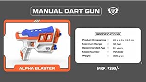 SUPERFAST Alpha Blaster : Amazon.in: Toys & Games