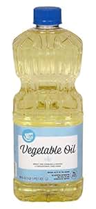 Amazon.com : Amazon Brand - Happy Belly Vegetable Oil, 48 Ounces ...