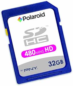Amazon.com: Polaroid 32 GB Class 4 SDHC Flash Memory Card P-SDHC32G4-FS ...