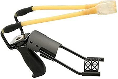 Amazon.com : Saunders Archery 2022 Folding Falcon Slingshot : Sports ...