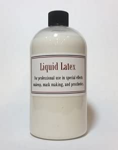 Amazon.com: Liquid Latex 16 oz PRO GRADE Thick Latex for Makeup Special ...