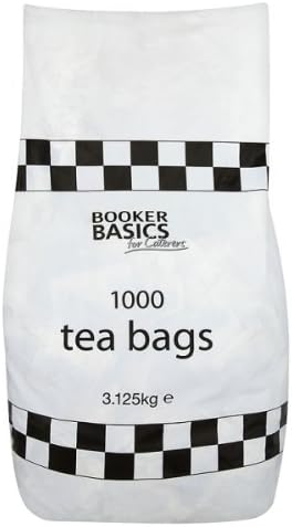 Booker Basics for Caterers 1000 Tea Bags 3.125kg - Pack of 2: Amazon.co ...