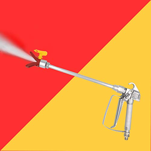 HYDDNice Airless Paint Spray Gun with 517 Tip Swivel Joint & 12 Inch ...