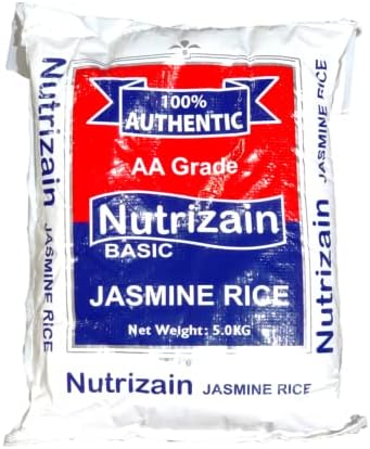 Nutrizain Basic Jasmine Rice AA Grade, 5 kg price in UAE | Amazon UAE ...