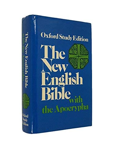 The New English Bible with the Apocrypha, Oxford Study Edition: Samuel ...