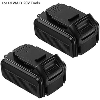 Battery Replacement Plastic Case For DeWalt 20V DCB201, DCB203, DCB204, DCB200 18V Li-ion ...