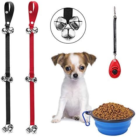 KCHEX Dog Bells for Potty Training, Set of 2 Potty Training Bells for ...