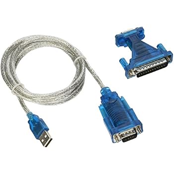 Amazon.com: TRIPP LITE USB to RS232 Serial Adapter Cable USB-A to DB25 ...