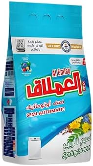 Al Emlaq Semi-Automatic Laundry Detergent Powder – Spring Breeze – 7 KG ...