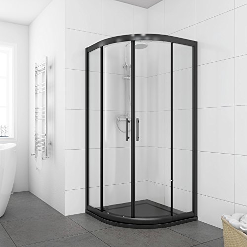 Offset Quadrant Shower Black at Lachlan Ricardo blog