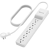 Amazon.com: 8-Outlet Rotating/Pivoting Power Strip, Cable Management ...