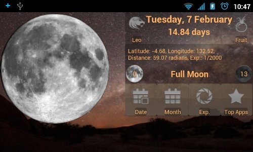Amazon.com: Moon Phase Widgets - FREE : Apps & Games