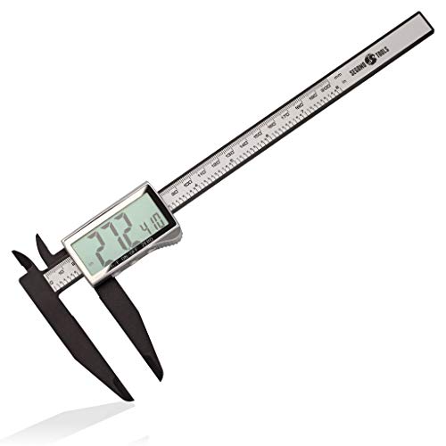 Segomo Basics 8 Inch Deep Jaws Electronic Digital Calipers: Inch ...