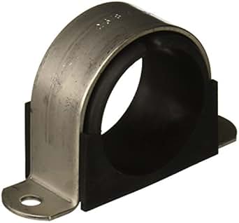 ZSI 038MS044 Stainless Cushion Clamp, 2 3/8in Tube, 2in Pipe, Omega Series: Amazon.com ...
