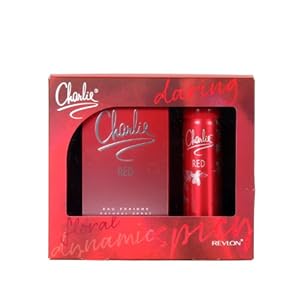 Revlon Charlie Red Eau Fraiche Gift Set 100ml EDT + 75ml Body spray ...
