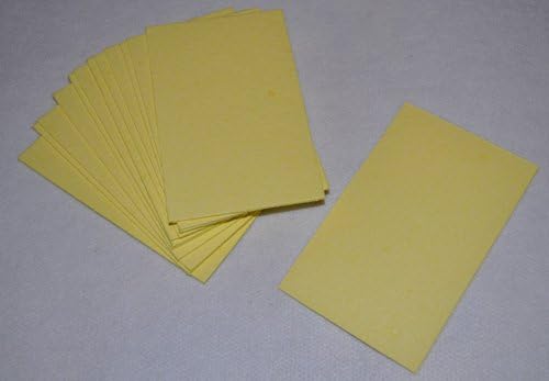 Amazon.com: Yellow Compressed Sponge Sheets- Pack of 12: Arts, Crafts ...