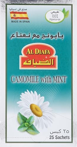 Al Diafa Camomile With Mint Sachets, 25 X 1.3G - Pack Of 1 price in ...