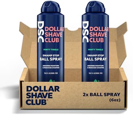 Dollar Shave Club | Mint Ball Spray 2 ct. | Talc & Alcohol Free Male ...