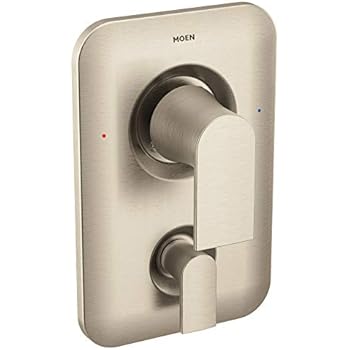 Moen T3290BN Align Moentrol 3-Function Diverter Transfer Valve Trim Kit, Valve Required, Brushed ...