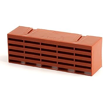 5 x Terracotta Air Bricks Vent 9" x 3" Airbrick Grille Air Flow Brick ...