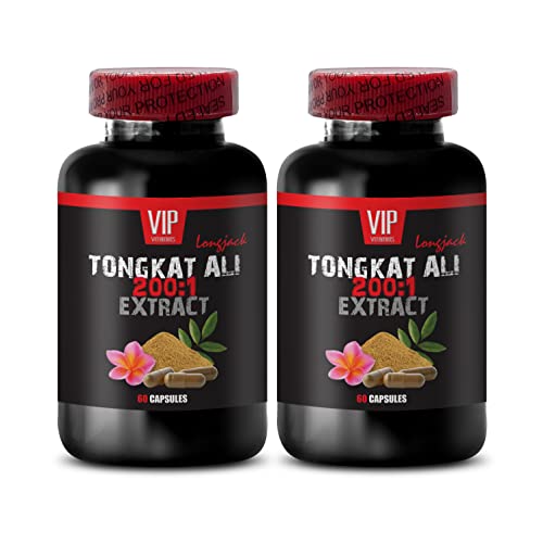 Longjack 200 : 1 - Tongkat Ali 400mg Premium Extract - Natural Energy ...
