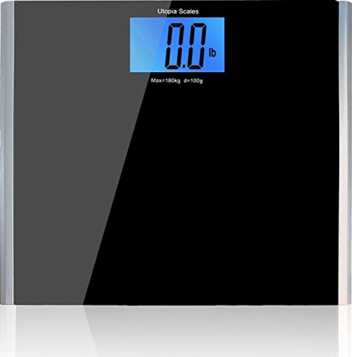 Mua Wide Platform Digital Body Weight Bathroom Scale (400 lbs, 4.3 inch ...
