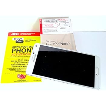 Amazon.com: Samsung Galaxy Note 4 Straight Talk, Runs on Verizon's 4G ...
