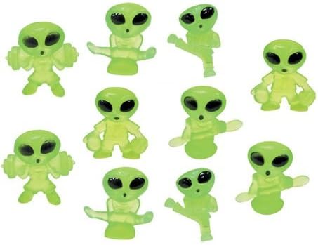 Mini Green Alien Toys by Alien Invasion: Amazon.co.uk: Toys & Games