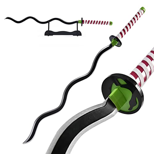 obanai iguro Sword ,Bamboo Demon Slayer Sword, obanai iguro Katana -41 ...