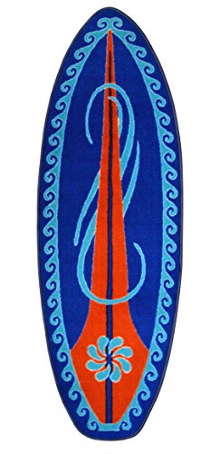 Surfing Themed Rugs - 6 Creative Designs to Choose From