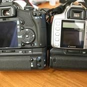 Amazon.com : Opteka Battery Pack Grip / Vertical Shutter Release for ...